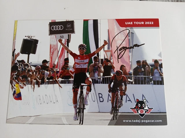 CYCLISME - AUTOGRAPHE - carte signée Tadej Pogacar EUR 20,00 - PicClick FR