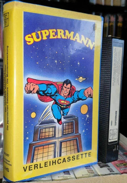 OMNIPHON VIDEO ULTRA RAR VHS Rarität Superman Supermann Kleinstlabel ...