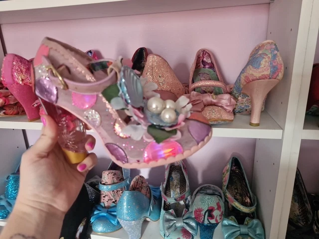 IRREGULAR CHOICE MERMAID Seashell Shoes 38/5 £52.68 - PicClick UK