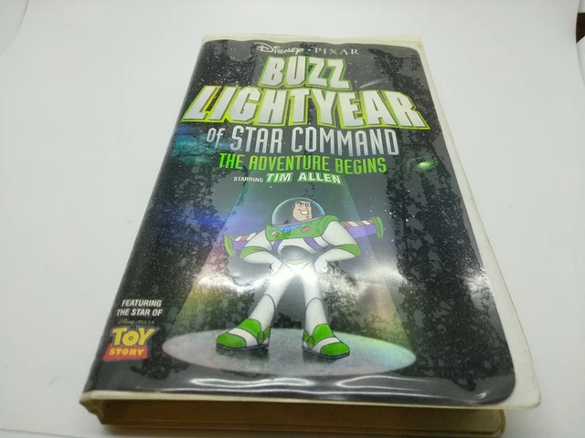 BUZZ LIGHTYEAR OF Star Command: The Adventure Begins (VHS, 2000) BRAND ...