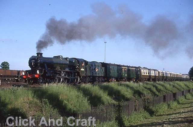 35MM SLIDE BR British Railway Steam Train Steam Locomotive 45596 ...