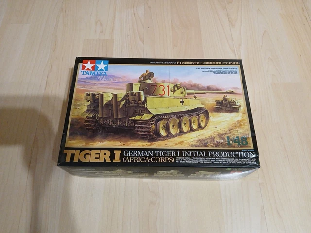 TAMIYA 32529 TIGER I Africa Corps Initial Production EUR 30,00 ...