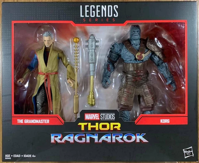 HASBRO MARVEL LEGENDS 80 th Anniversary Avengers The Grandmaster & Korg ...