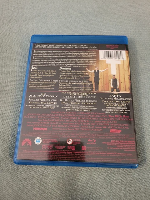 THERE WILL BE Blood (Blu-ray Disc, 2008, Canadian) with Rare ARTWORKS ...
