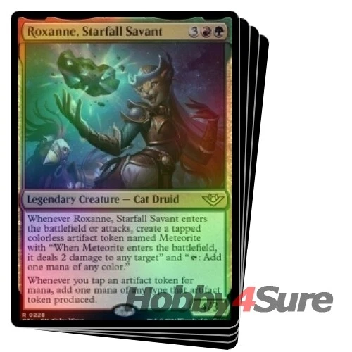 LÁMINA ROXANNE, STARFALL Savant X4 M/NM Magic The Gathering Outlaws Of ...
