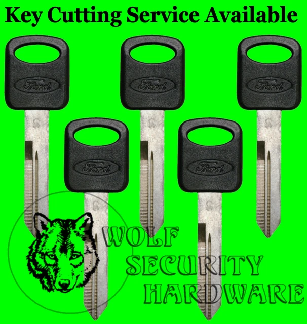 LOT OF FIVE (5) OEM Ford Logo Uncut Key Blank 597638 $27.40 - PicClick