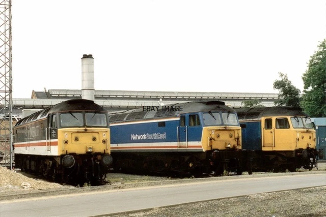 PHOTO CLASS 47 Locos Left To Right 47833 - 47710 - 47820 At Old Oak ...