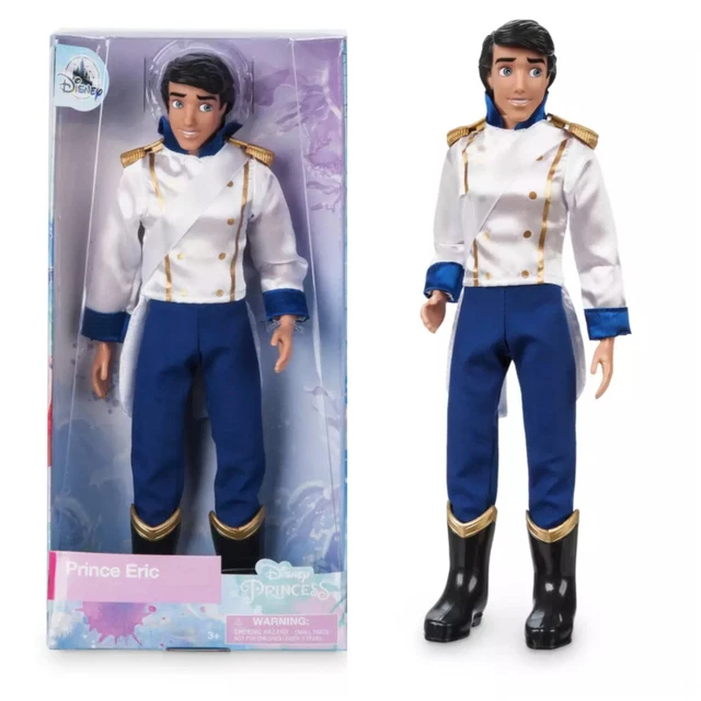 DISNEY STORE PRINCE Eric Doll The Little Mermaid Rare Brand New £39.99 ...