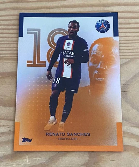 PSG PARIS SAINT-GERMAIN Team Set 2022/23 - Renato Sanches Parallel 25/ ...