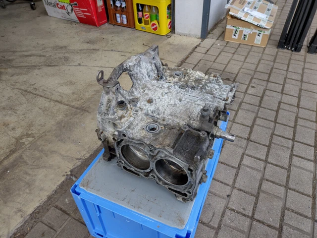 SUBARU EJ22 MOTORBLOCK mit Kurbelwelle, Pleueln und Kolben Shortblock ...