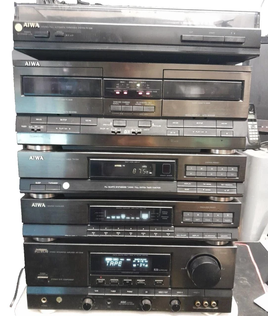AIWA MX-D91M STEREO Stack System HiFi Separates £150.00 - PicClick UK