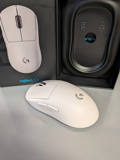 LOGITECH PRO X SUPERLIGHT Wireless Gaming Mouse - White £45.00 ...