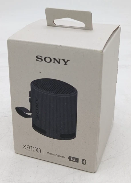 SONY SRS-XB100 PORTABLE Wireless Bluetooth Speaker - Black £29.92 ...