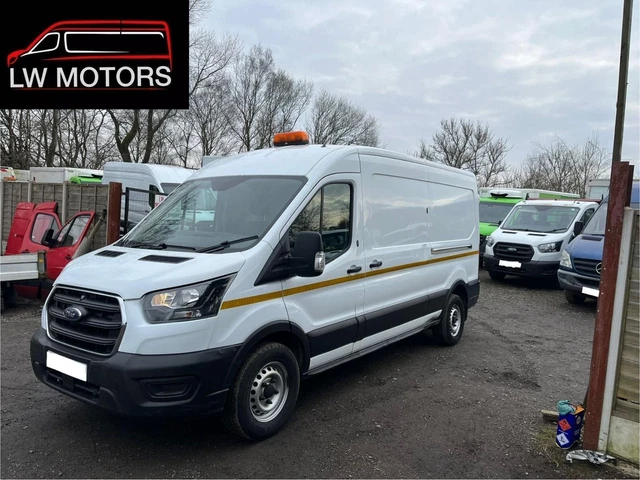 FORD TRANSIT LEADER Fitters Van Lwb L3H2 2021 21 Reg 2.0Tdci 130Bhp ...