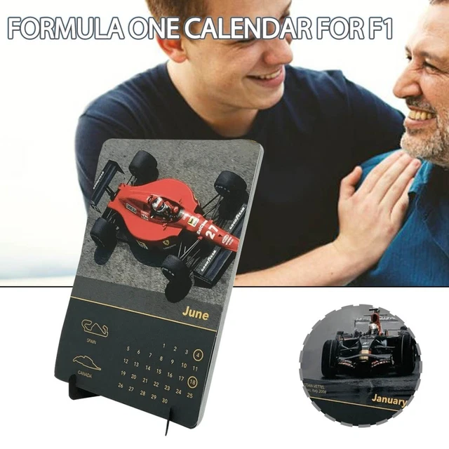 FORMULA ONE CALENDAR For F1 Fans 2023 Desk Calendar Large Monthly Table ...