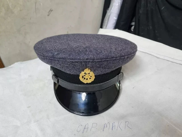 WW2 RAF RCAF RNZAF RSAAF Officers Peak Cap – Allied Air Force Replica ...