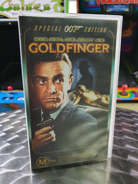 GOLDFINGER JAMES BOND 007 - Sean Connery - VHS Movie - Video Tape $5.20 - PicClick AU