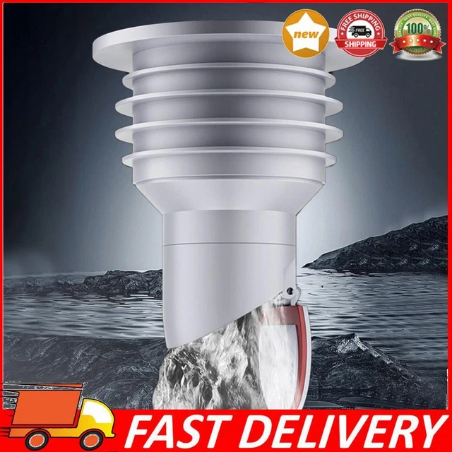 SILICONE SEWER PIPE Sealing Ring Water Plug Shower Drainer Sewer Seal ...