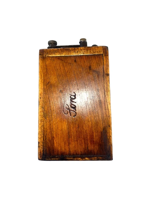 VINTAGE FORD MODEL T or A Wood Battery Ignition Coil Box Ford ...