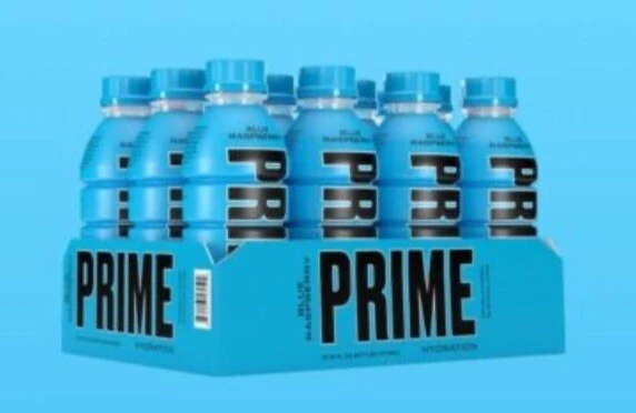 PRIME HYDRATION ENERGY Drink by Logan Paul & KSI - Blue Rasberry 500ml ...