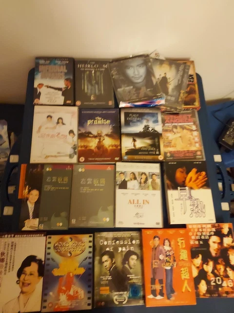 CHINESE KOREAN, ASIAN dvd lot Infernal Affairs, All In Drama Tony Leung ...