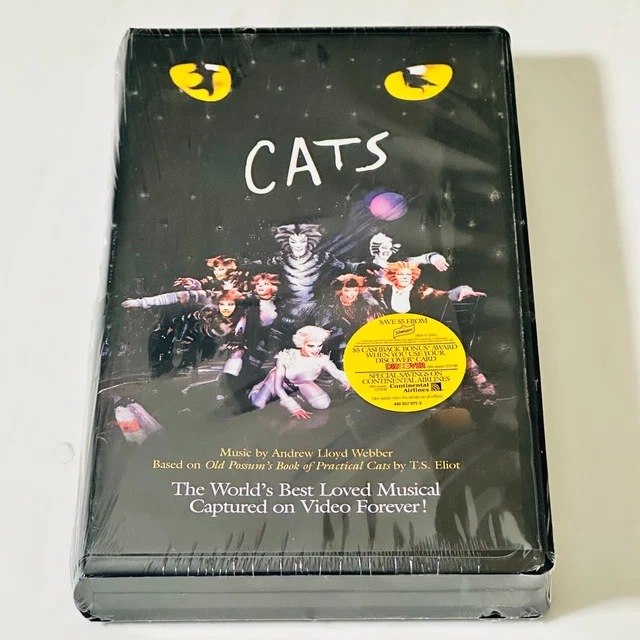 CATS - VHS - New - Clamshell - Andrew Lloyd Webber £8.81 - PicClick UK
