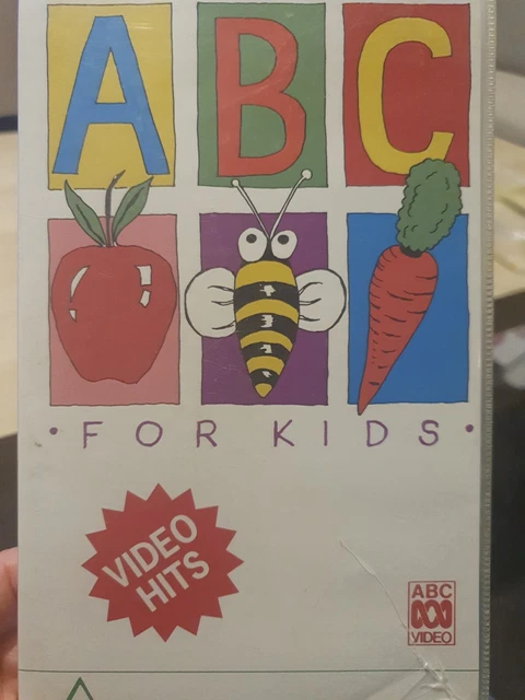 ABC FOR KIDS Video Kids VHS Video Tape £4.25 - PicClick UK