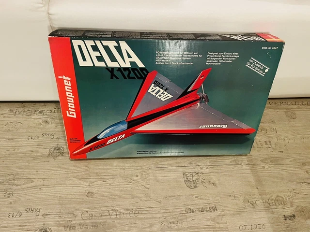 GRAUPNER DELTA X 1200 EUR 599,00 - PicClick DE