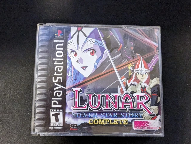 LUNAR : SILVER Star Story Complete (Sony PS1) Special CD Label Art ...