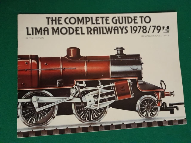 LIMA MODEL Railways Catalogue 1978/79 Vgc £3.99 - PicClick UK