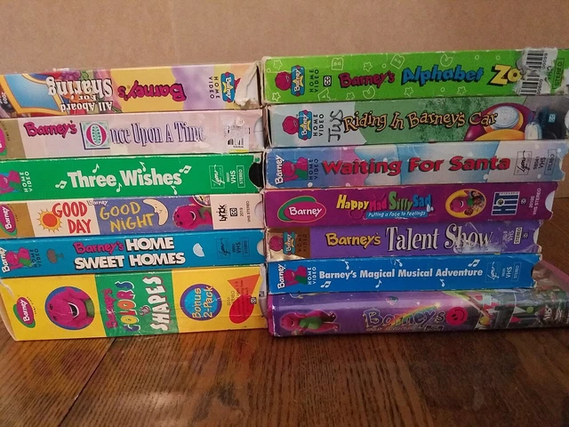 LOT OF 14 Barney VHS Tapes Barney and Friends Vintage EUR 34,45 ...