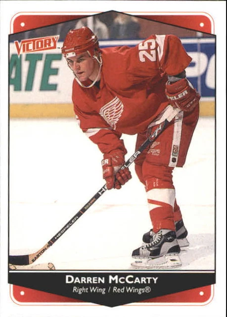 CARTE DE HOCKEY 1999-00 UD Victory Red Wings #107 Darren McCarty EUR 2 ...