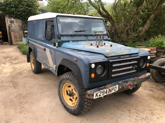 LAND ROVER 110 - Rolling chassis (good, with long MOT) with plates and ...