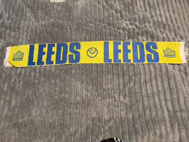 LEEDS UNITED ADMIRAL Silk Scarf 1970s 40” X 5.5” £45.00 - PicClick UK