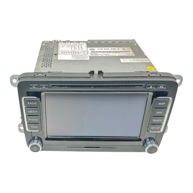 RADIO AUTORADIO NAVIGATIONSSYSTEM RNS 510 VW Eos Golf Passat Touran 1T0035680A EUR 319,99 ...