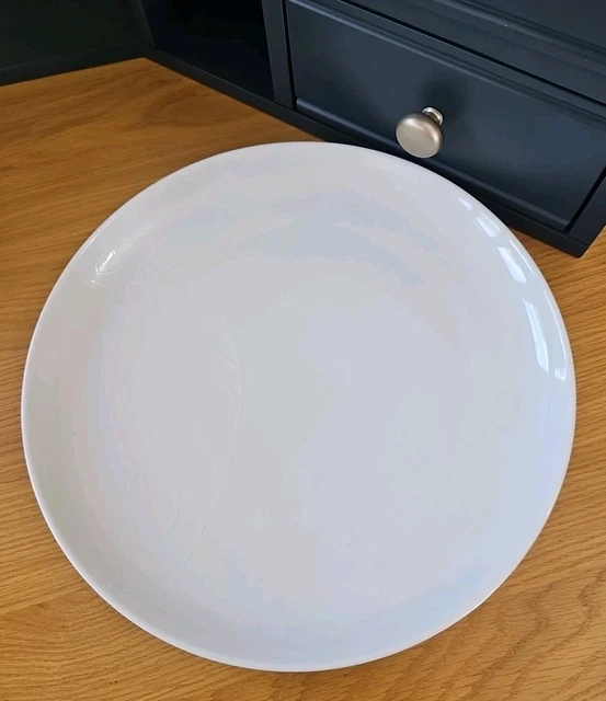 JAMIE OLIVER ‘BIG Fella’ Dinner Plate White, Lace Pattern, by Queens ...