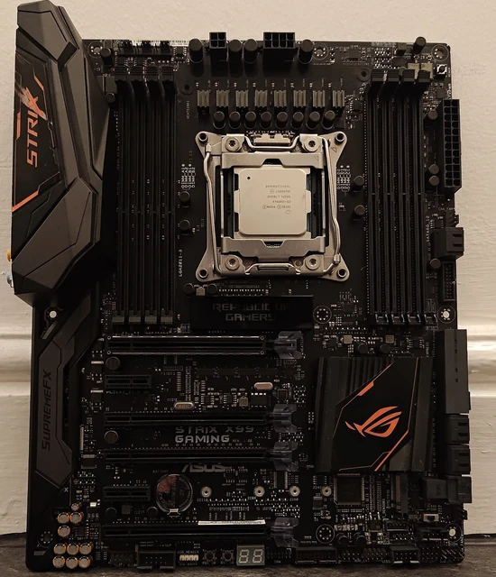 ASUS ROG STRIX X99 Gaming - Bricked Bios? Post Code 00 - Untested *READ ...