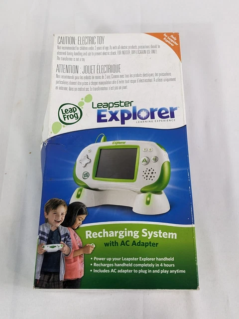 LEAPFROG LEAPSTER EXPLORER Recharging System with AC Adapter £19.05 ...