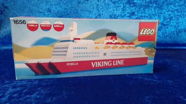 L1 LEGO VINTAGE Promo Viking Line 1656 Nave Ship Anni 70 80 90 Rare ...