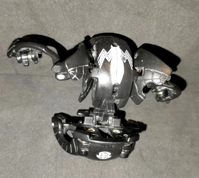 BAKUGAN MARVEL SPIDERMAN Symbiote Suit Venom Spider-Man Rare Highly ...