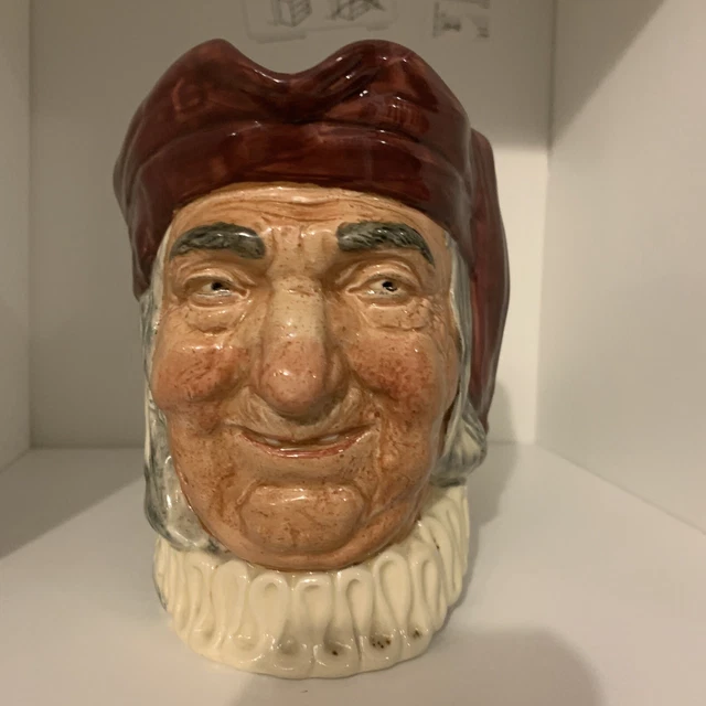 ROYAL DOULTON LARGE Character Toby Jug Simon The Cellarer D5504 Charles ...