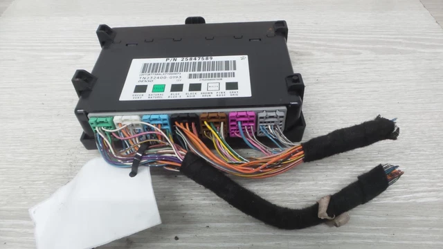 HOLDEN COMMODORE ECU BCM, VE, P/N 25847589, 08/06-04/13 2009 Alloytec ...