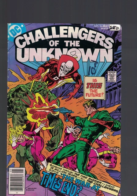 DC COMICS CHALLENGERS OF THE UNKNOWN COMIC No. 86 May 1978 EUR 5,55 ...