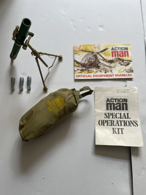 VINTAGE ACTION MAN Palitoy Special Operations Kit 1970’s 1st Issue ...