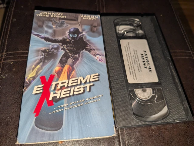 EXTREME HEIST VHS 2002 Action Martial Arts B-Movie - Johnny Yong Bosch ...