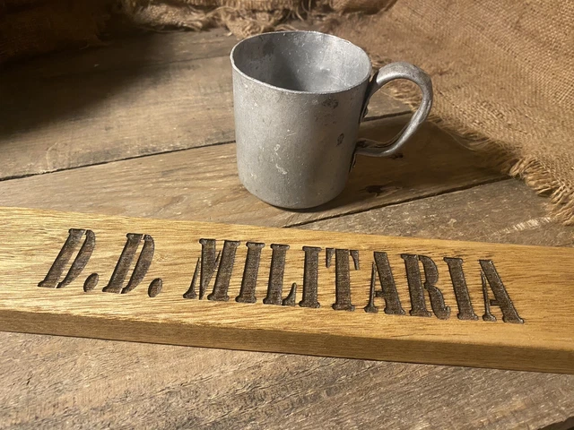 ROYAL NAVY WW2 rum mug ration Rare Aluminium £295.00 - PicClick UK