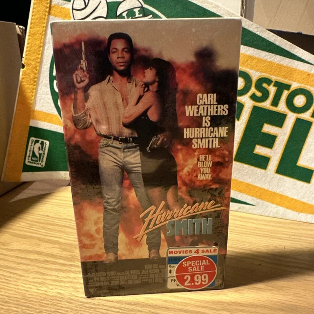 BRAND NEW HURRICANE Smith (VHS, 1992) Carl Weathers RARE Sealed OOP ...