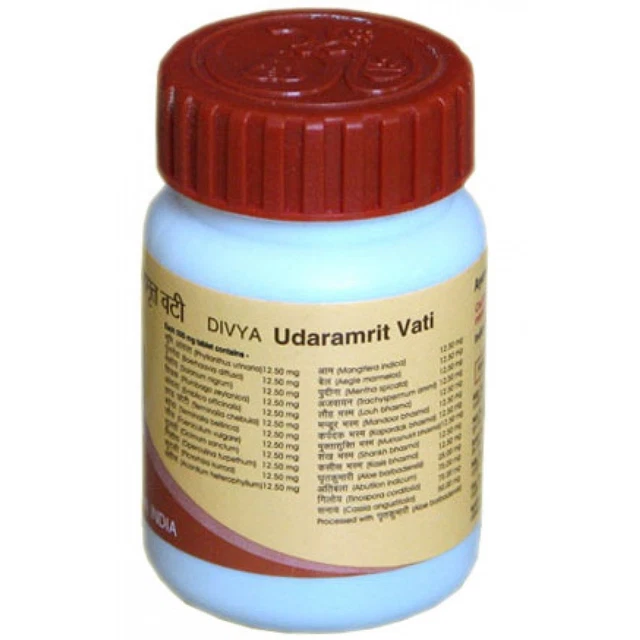 BULK UDRAMRIT VATI Udaramrit Tablets Ramdev Ayurvedic Tablet 40g £6.19 ...