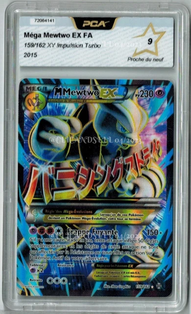 CARTE POKÉMON PCA Méga Mewtwo EX FA 159/162 XY Impulsion Turbo 9 EUR 201,39 - PicClick FR