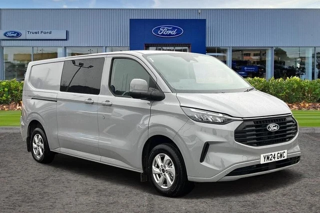 FORD TRANSIT CUSTOM 320 Limited L2 LWB FWD Double Cab 2.0 EcoBlue 136ps ...
